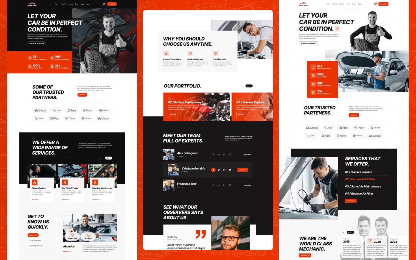 Automozai - Automotive HTML5 Responsive Website Template