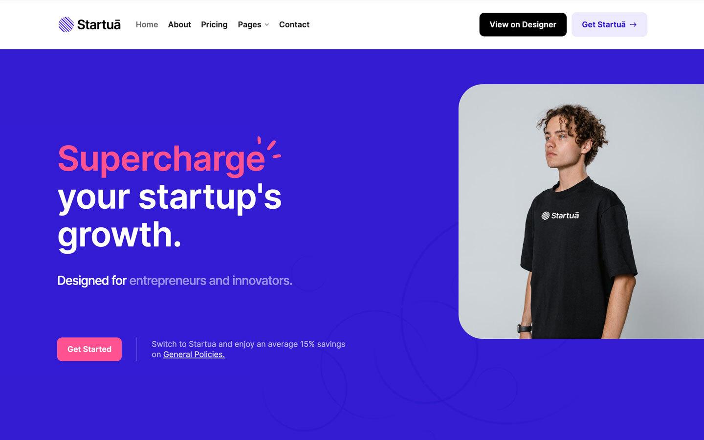 Startua - Startup HTML5 Responsive Website Template