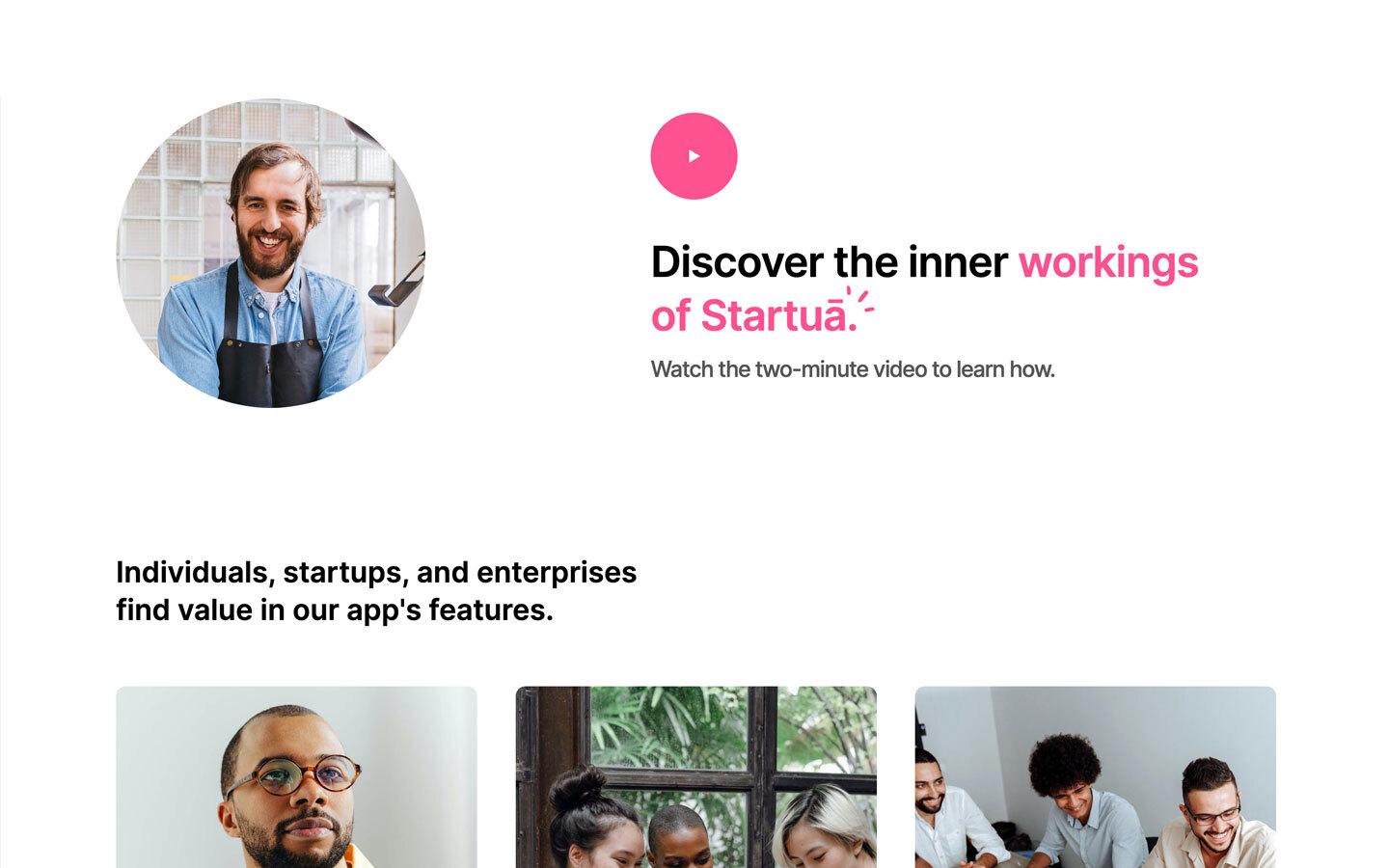 Startua - Startup HTML5 Responsive Website Template