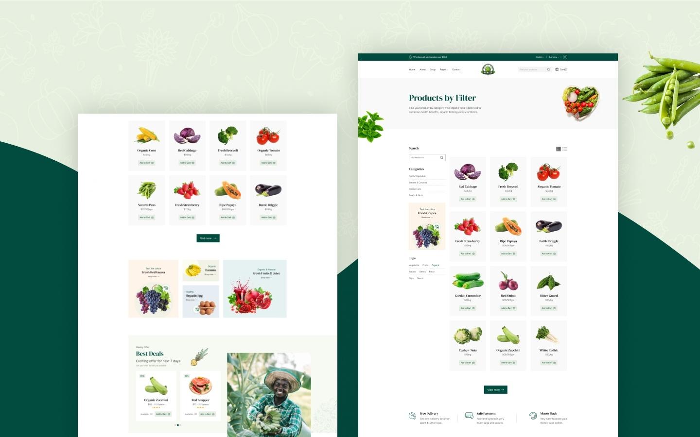 Purely - Food HTML5 Responsive Website Template
