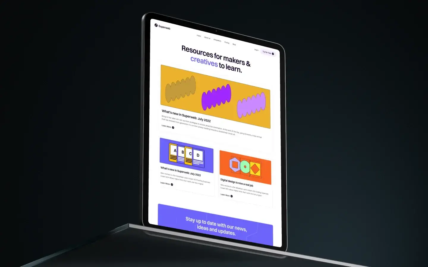 Superweb - SaaS HTML5 Responsive Website Template