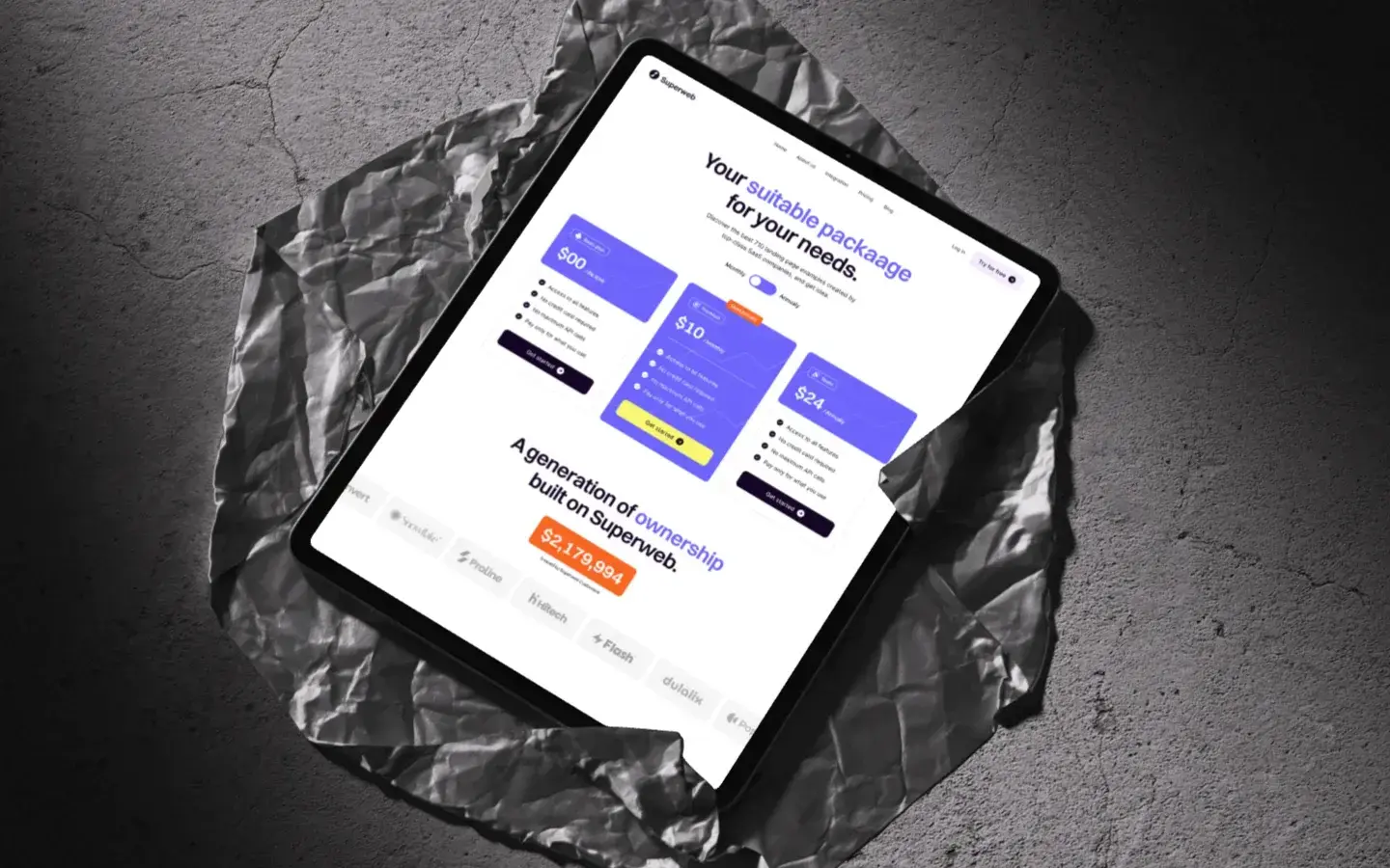 Superweb - SaaS HTML5 Responsive Website Template