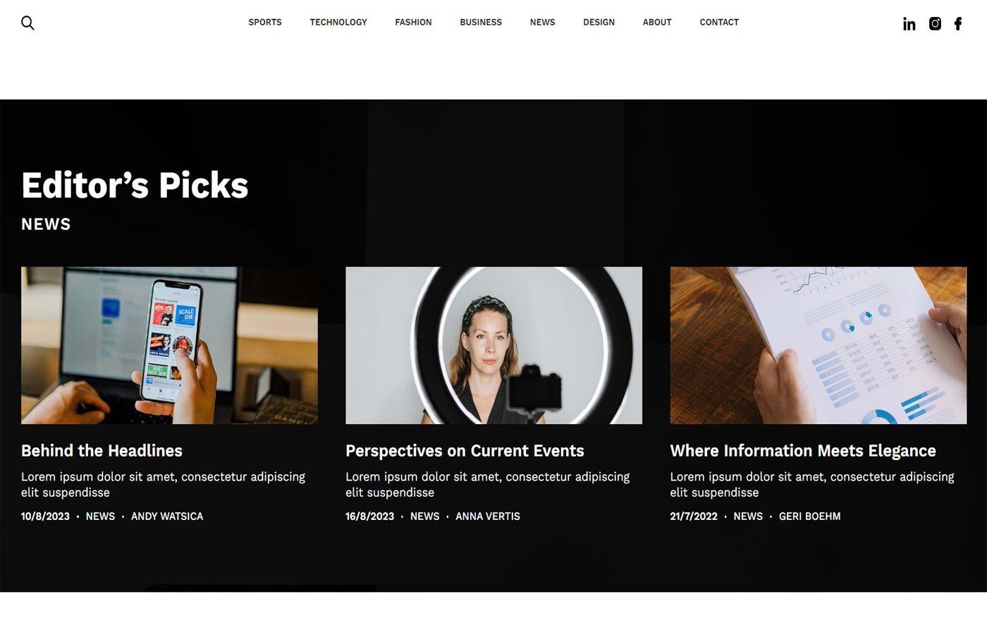 The Portwork - Blog HTML5 Responsive Website Template