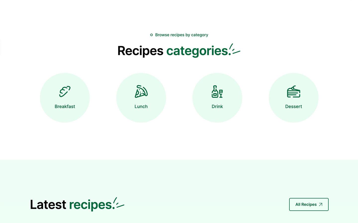 Recipa - Recipe HTML5 Responsive Website Template