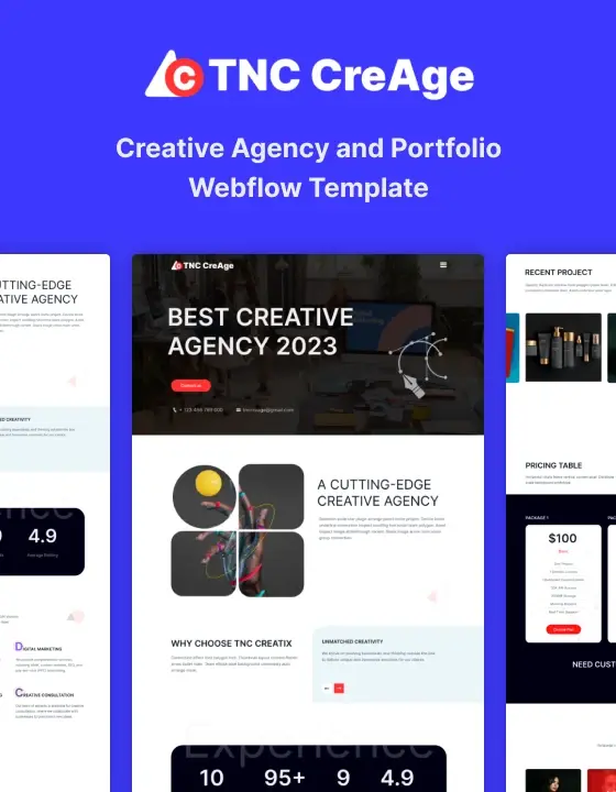 TNC CreAge - Agency HTML5 Responsive Website Template