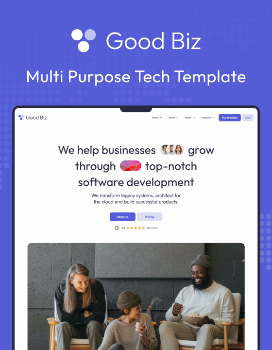 Good Biz by Wavesdesign | Muzli Creative Store