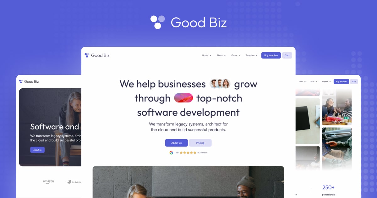 Good Biz - Business HTML5 Responsive Website Template