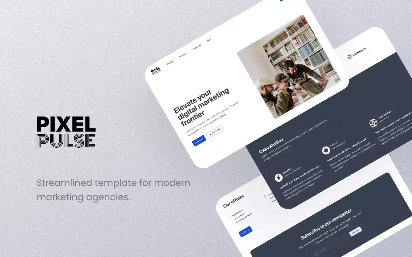 PixelPulse - Agency HTML5 Responsive Website Template