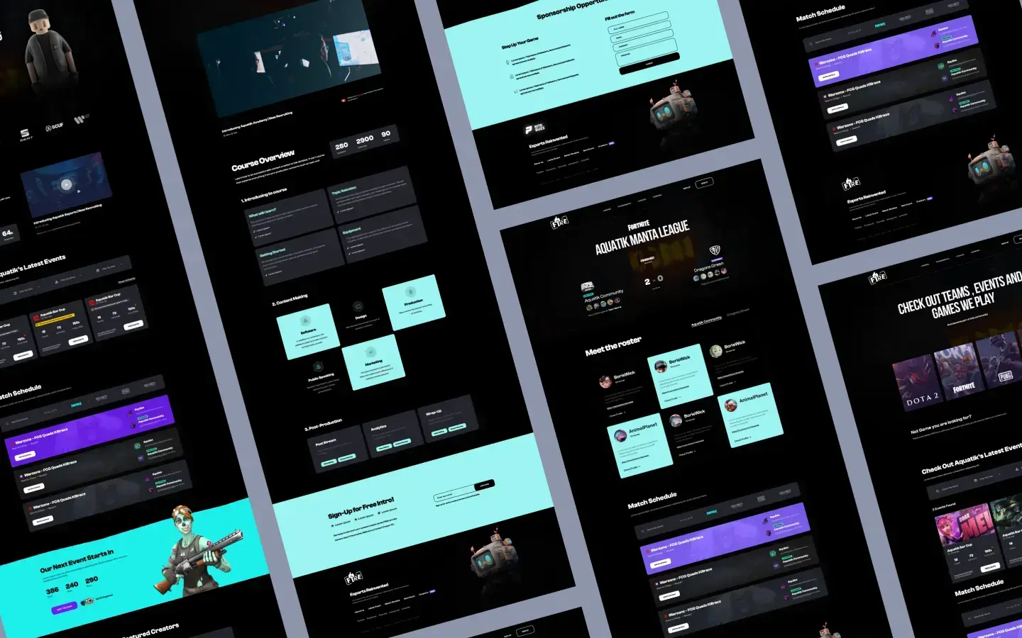 Fire - Game HTML5 Responsive Website Template
