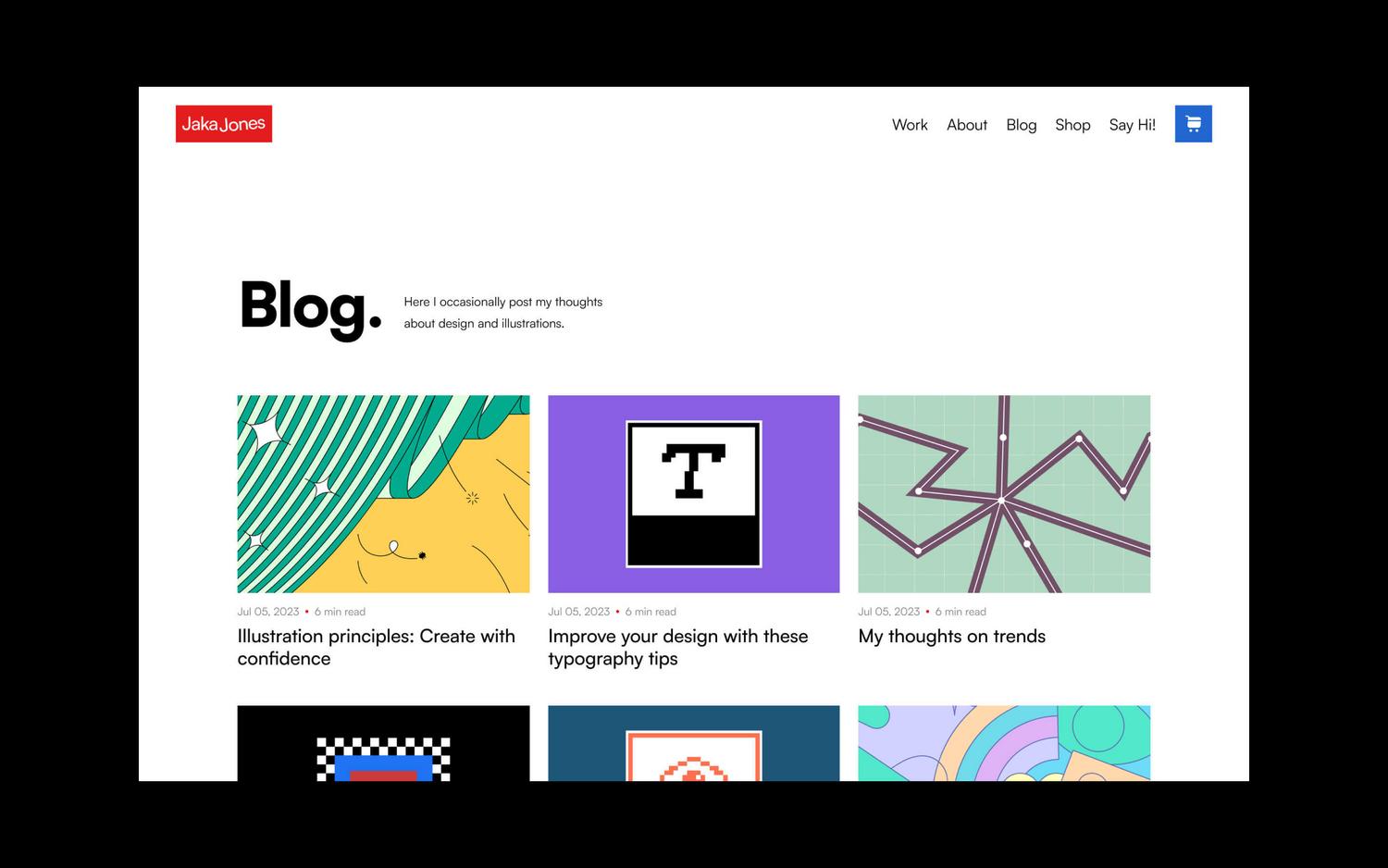 JakaJones - Creative HTML5 Responsive Website Template