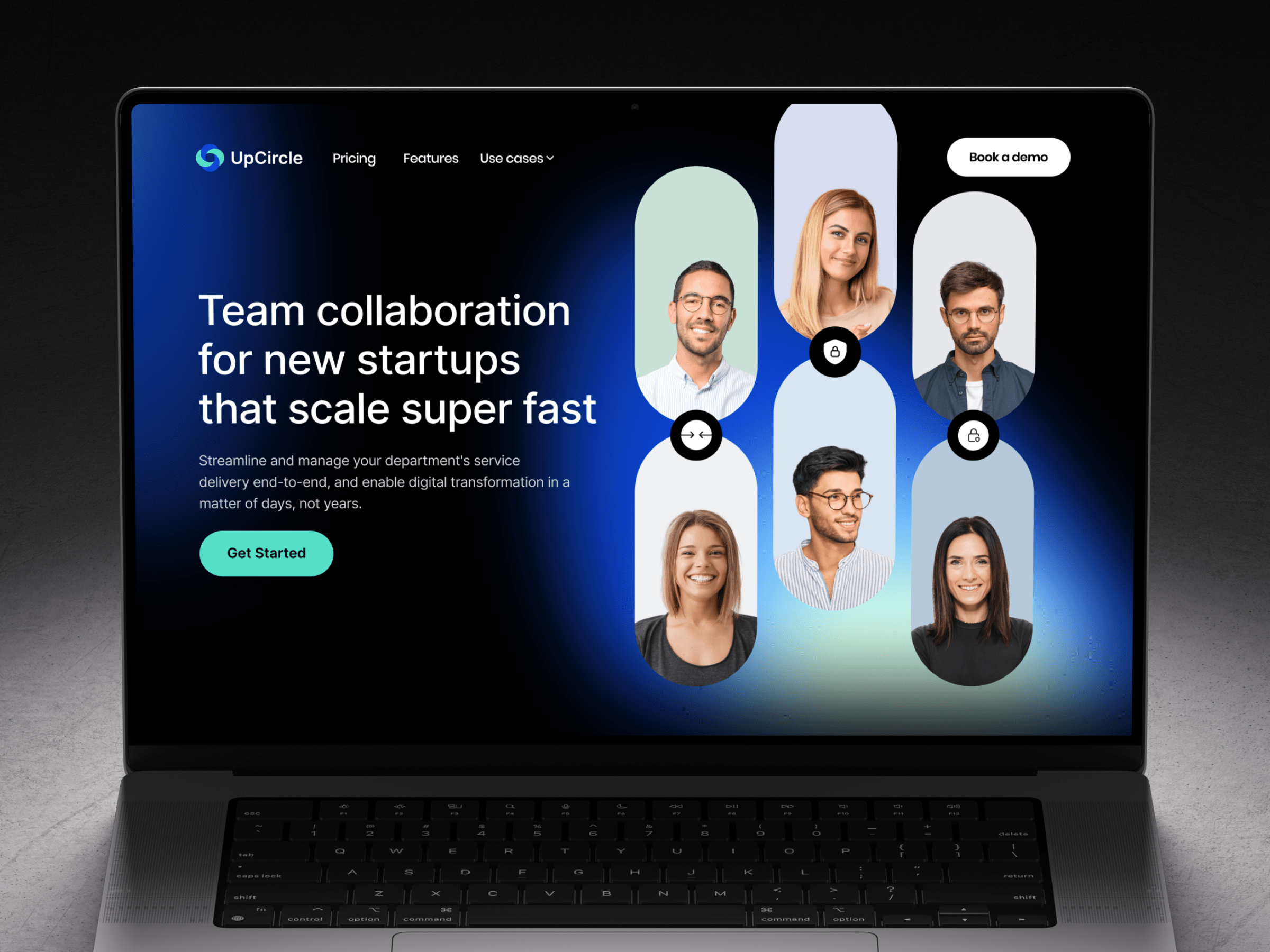 UpCircle - Startup HTML5 Responsive Website Template