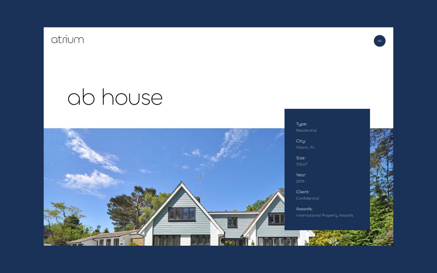 Atrium - Architecture HTML5 Responsive Website Template