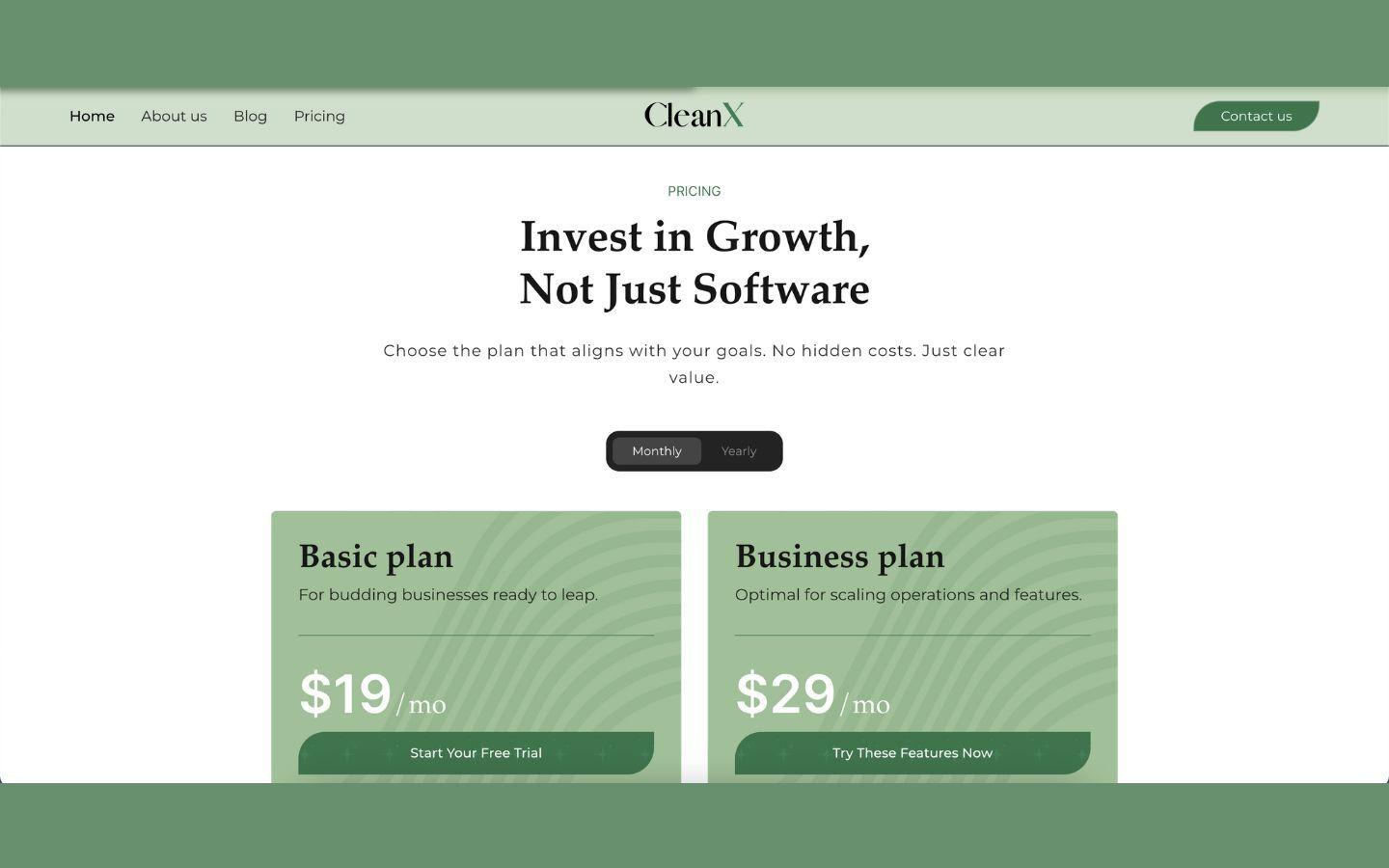 CleanX - Business HTML5 Responsive Website Template