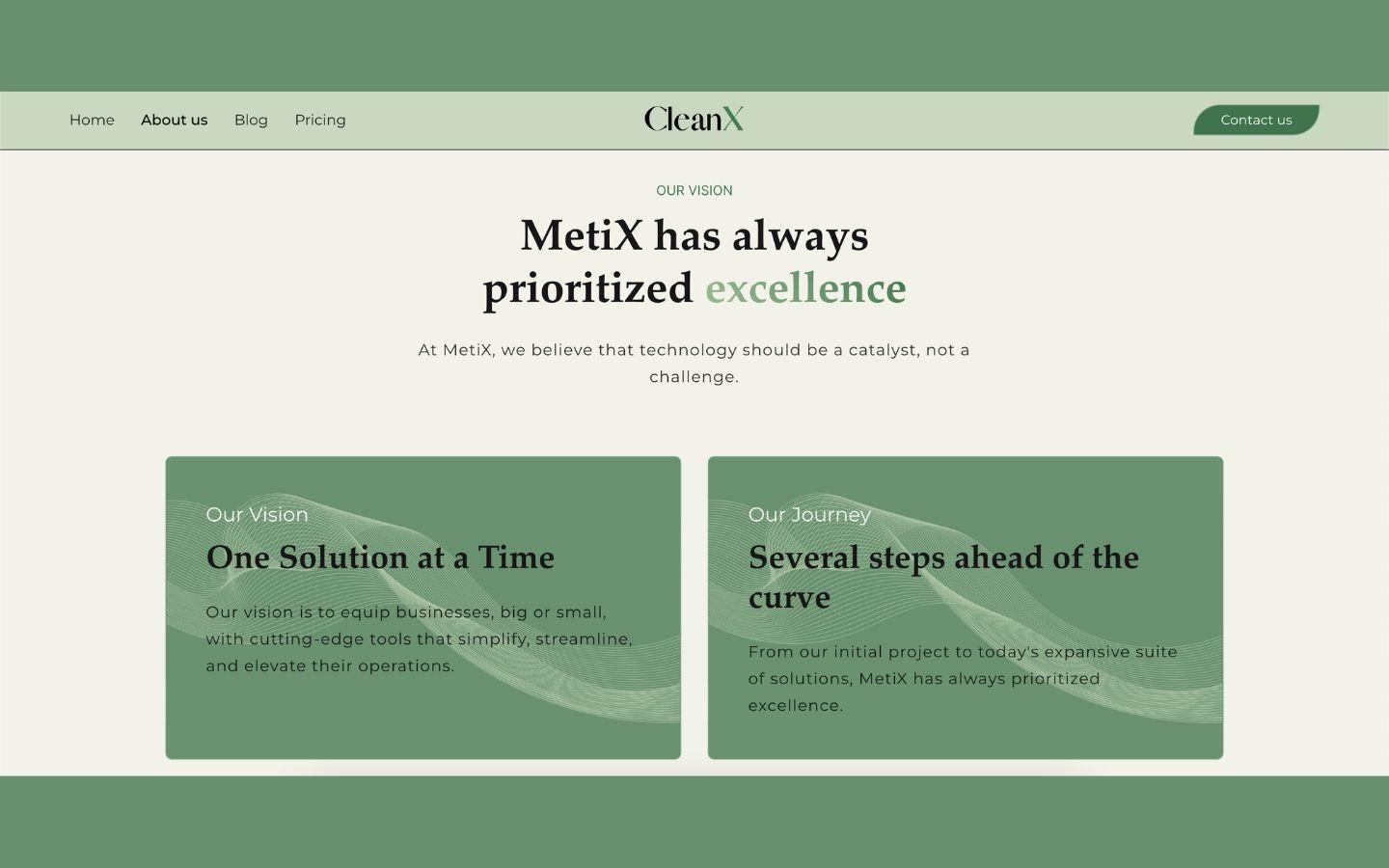 CleanX - Business HTML5 Responsive Website Template