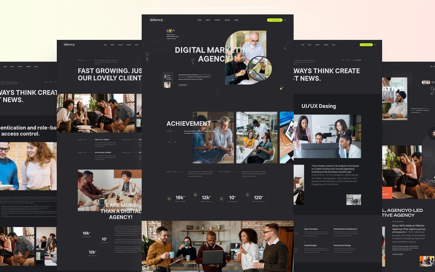 Adency - Agency HTML5 Responsive Website Template