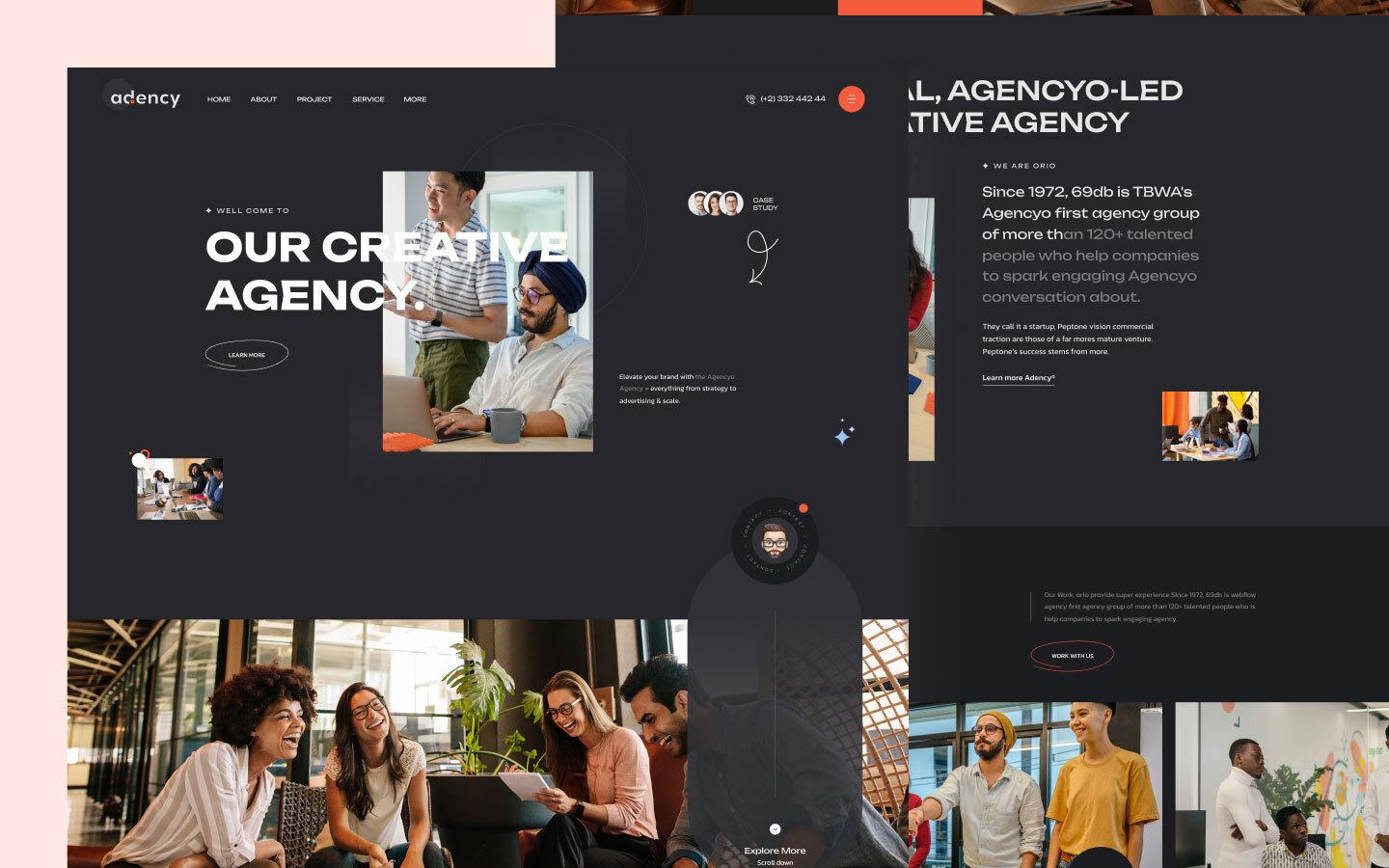 Adency - Agency HTML5 Responsive Website Template