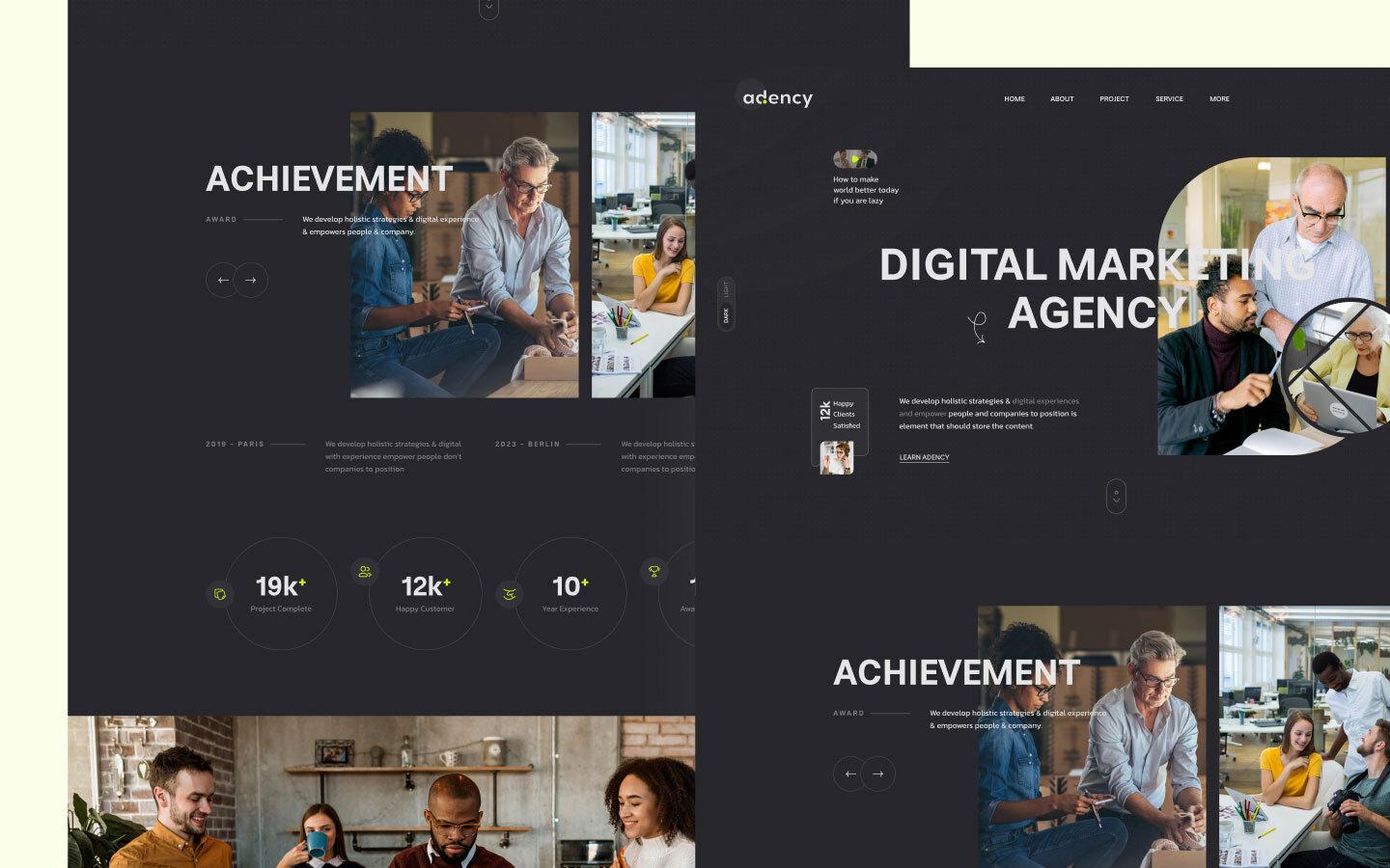 Adency - Agency HTML5 Responsive Website Template