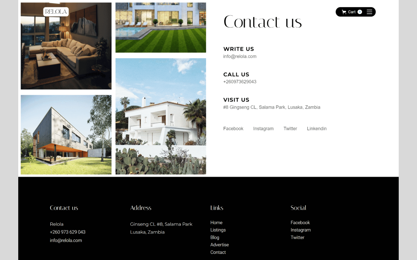 Relola - Real Estate HTML5 Responsive Website Template