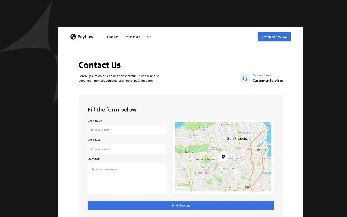 Payflow - App HTML5 Responsive Website Template