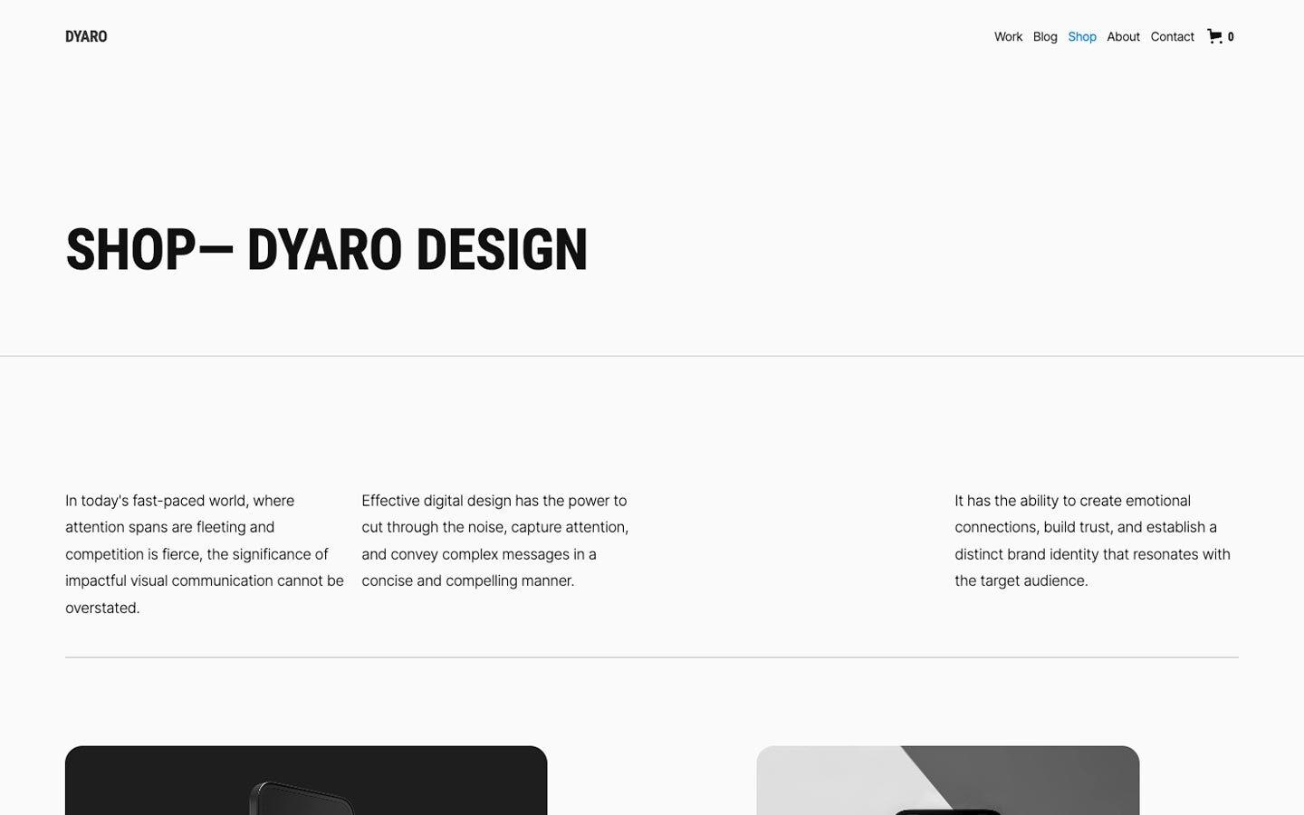 Dyaro - Agency HTML5 Responsive Website Template