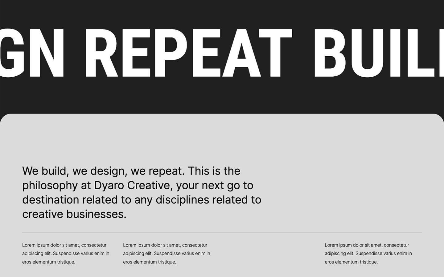 Dyaro - Agency HTML5 Responsive Website Template