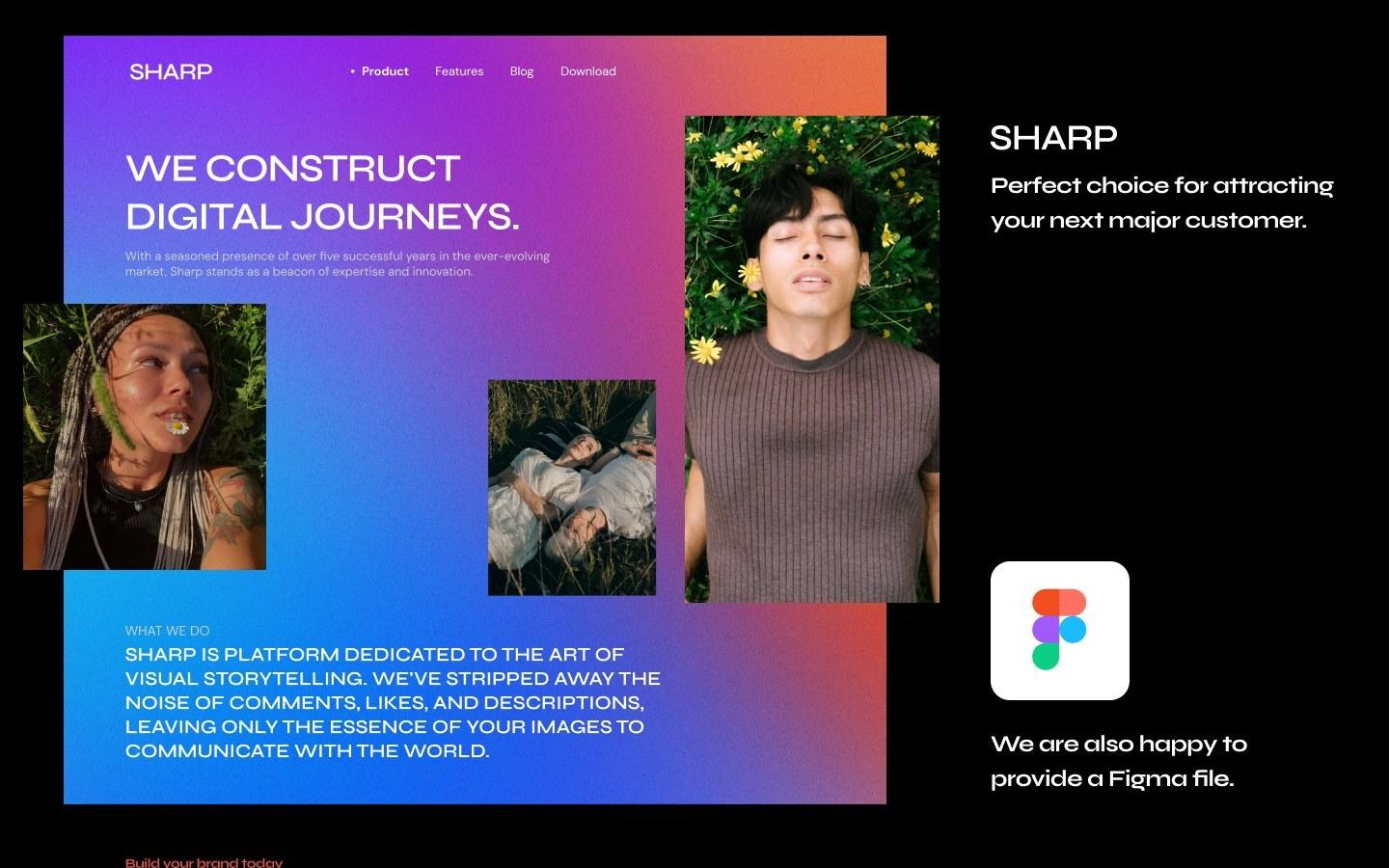 Sharp - SaaS HTML5 Responsive Website Template