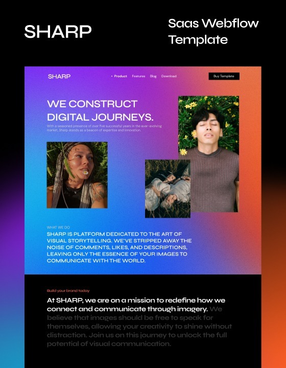 Sharp - SaaS HTML5 Responsive Website Template