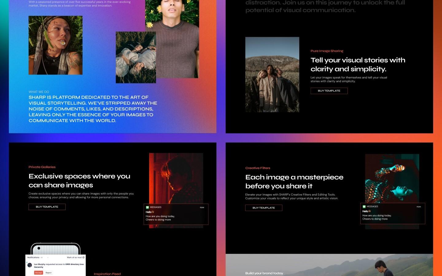 Sharp - SaaS HTML5 Responsive Website Template