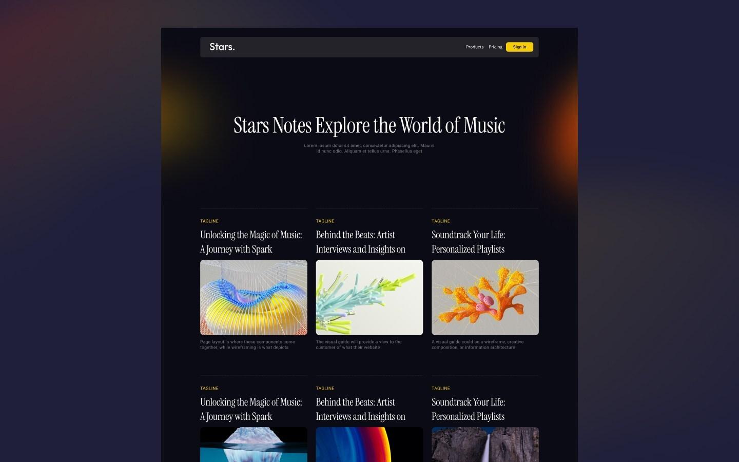 Stars - App HTML5 Responsive Website Template