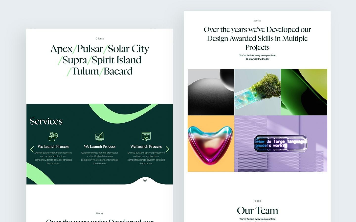 Process - Designer HTML5 Responsive Website Template