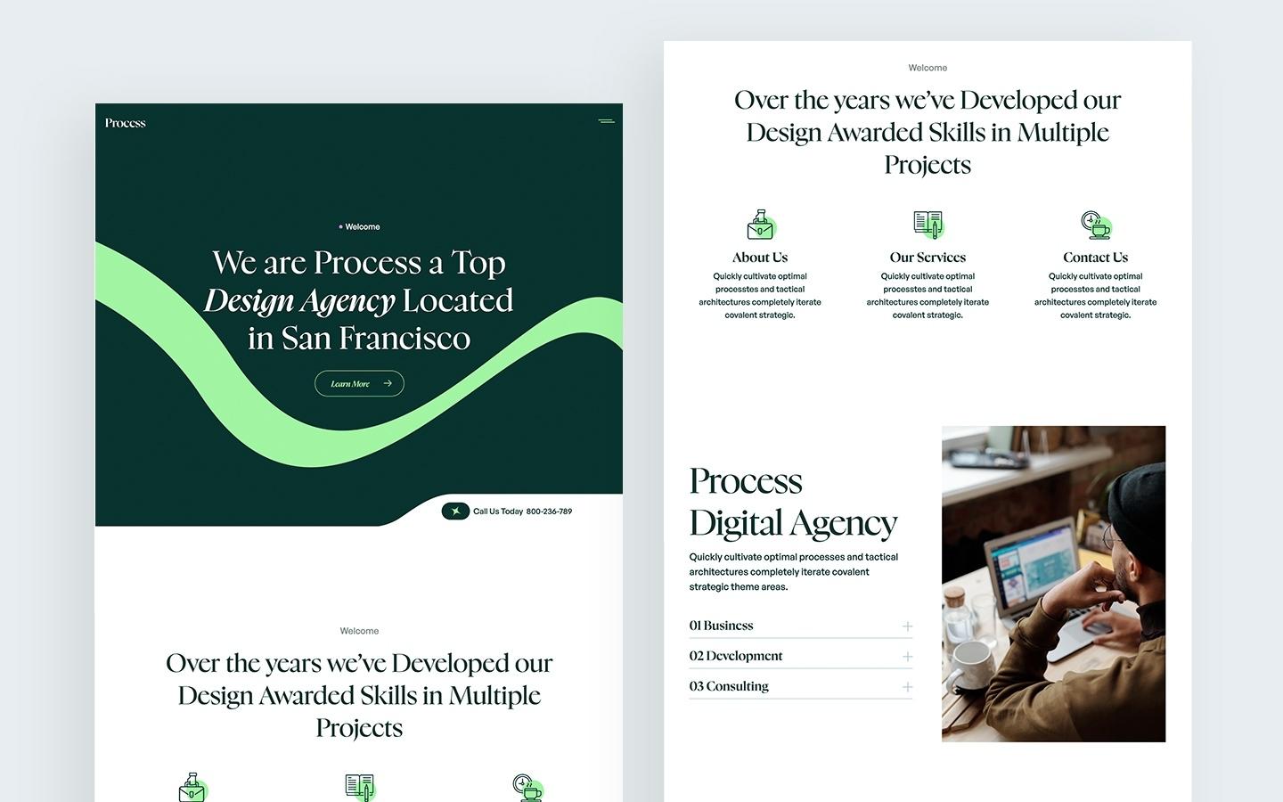 Process - Designer HTML5 Responsive Website Template