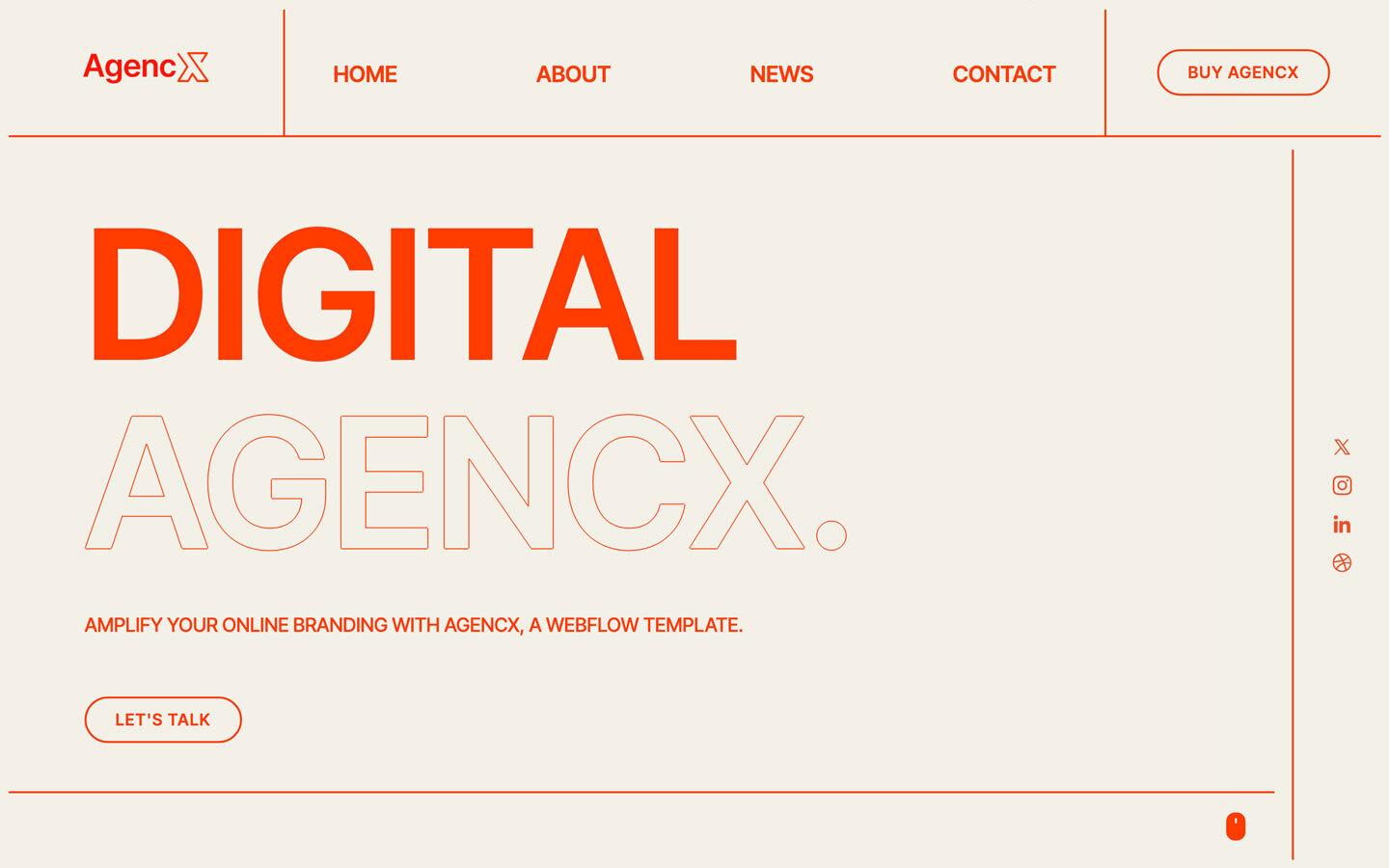AgencX - Agency HTML5 Responsive Website Template