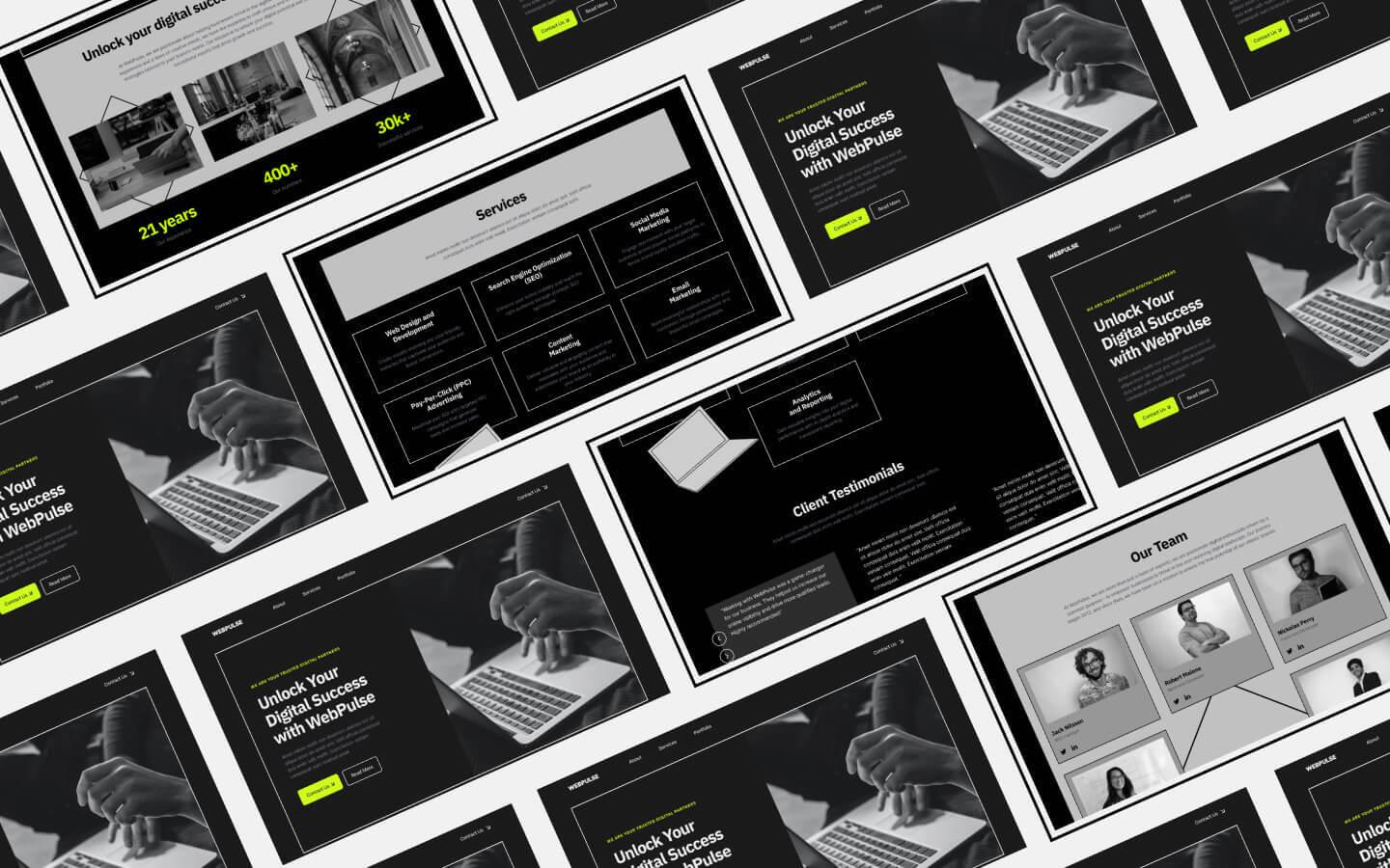 WebPulse - Landing page HTML5 Responsive Website Template