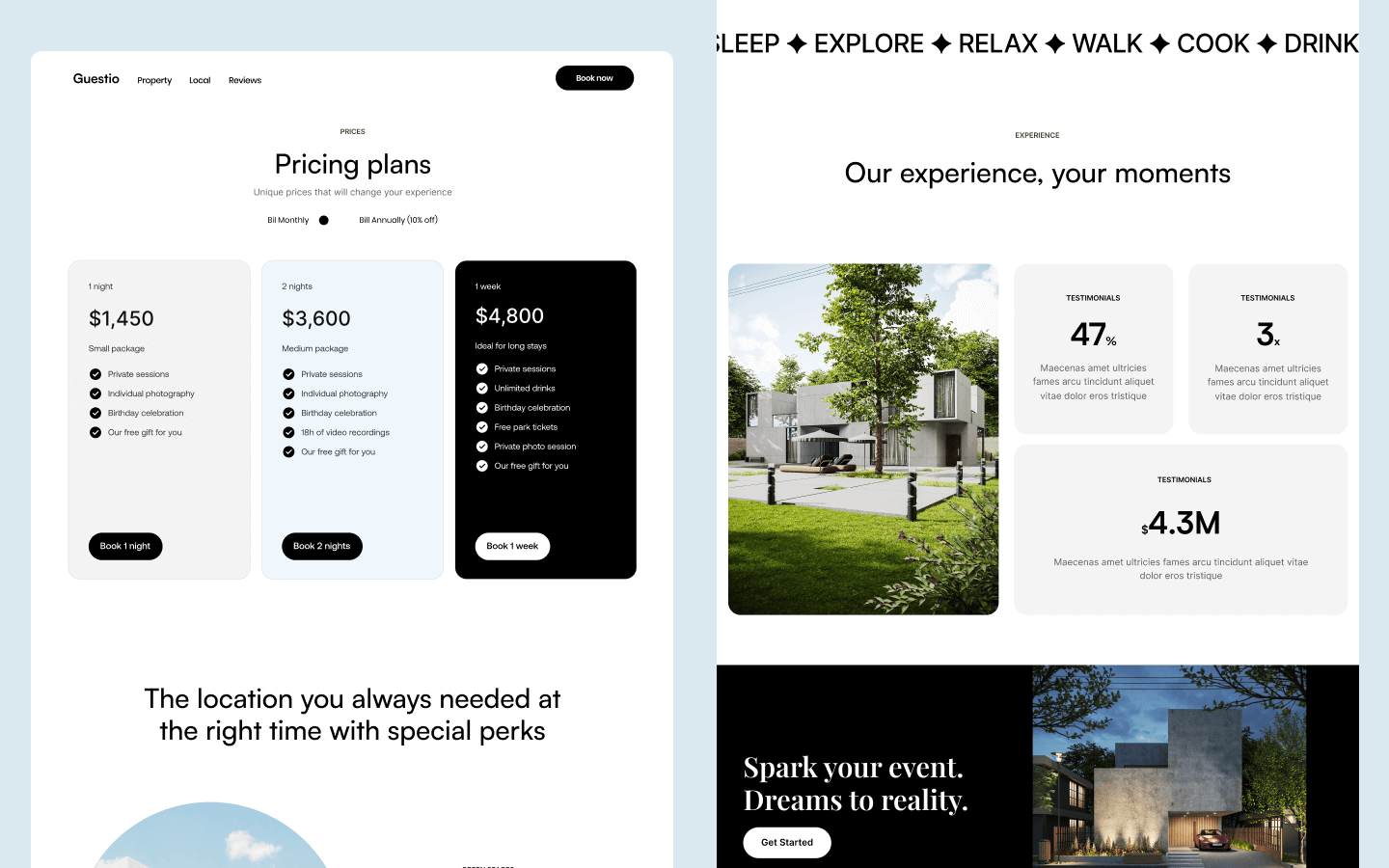 Guestio - Guesthouse HTML5 Responsive Website Template