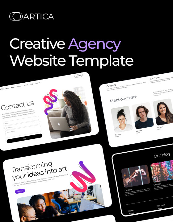 Artica - Agency HTML5 Responsive Website Template