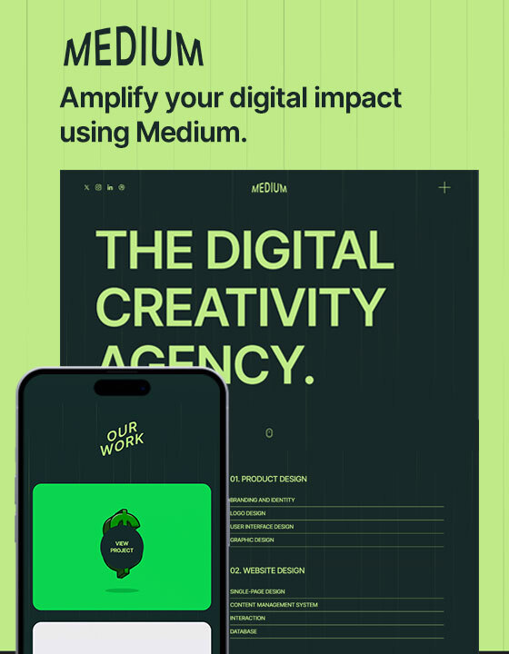 Medium - Agency HTML5 Responsive Website Template