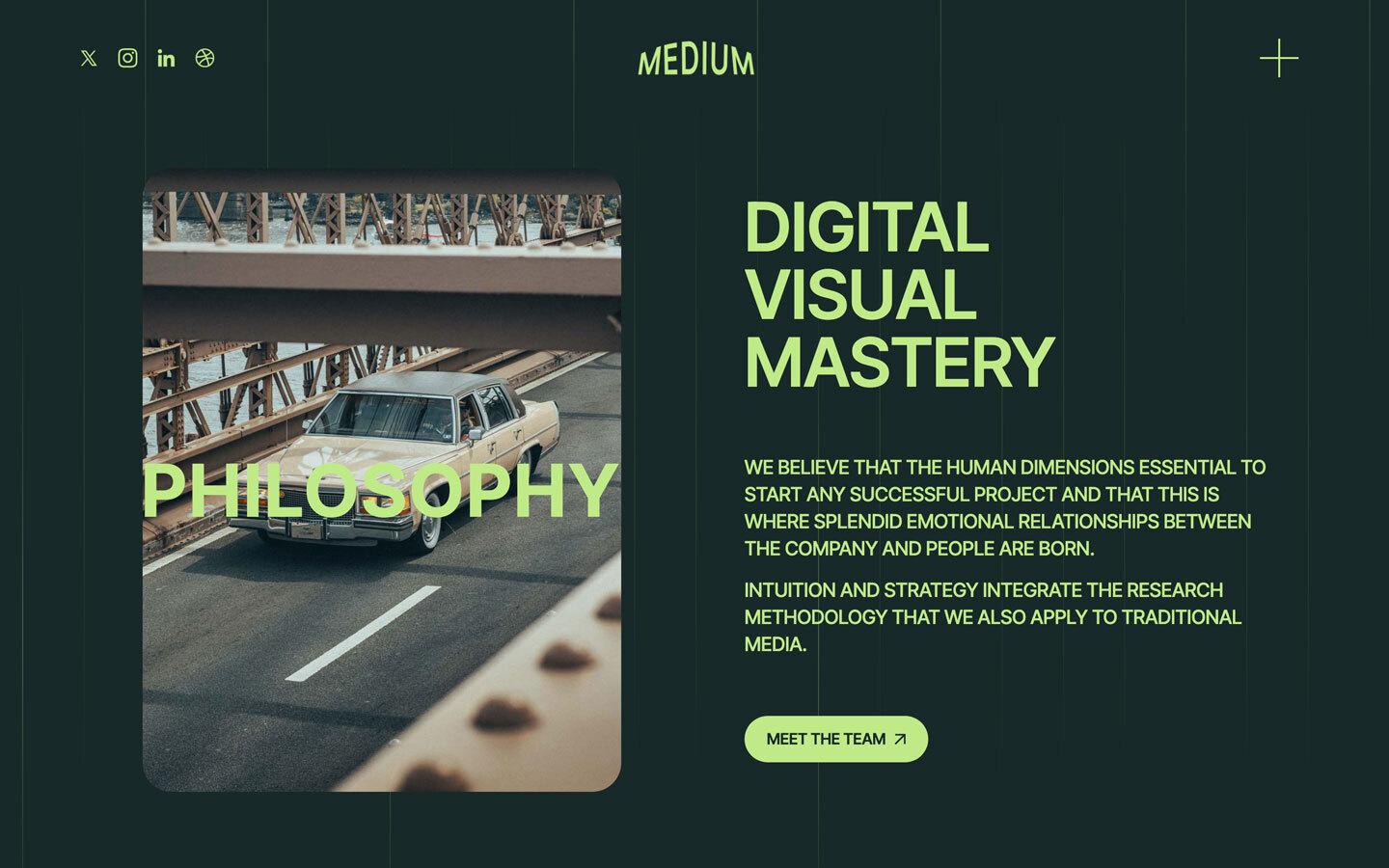 Medium - Agency HTML5 Responsive Website Template