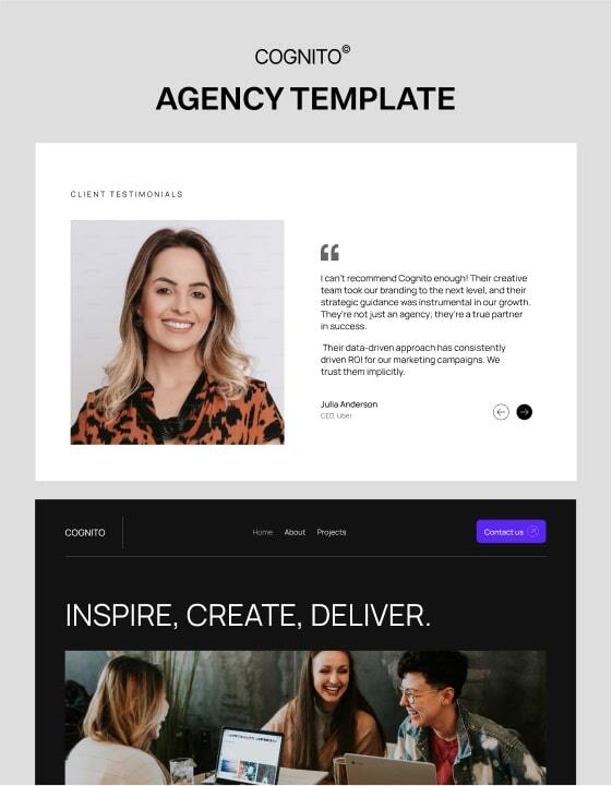 Cognito - Agency HTML5 Responsive Website Template