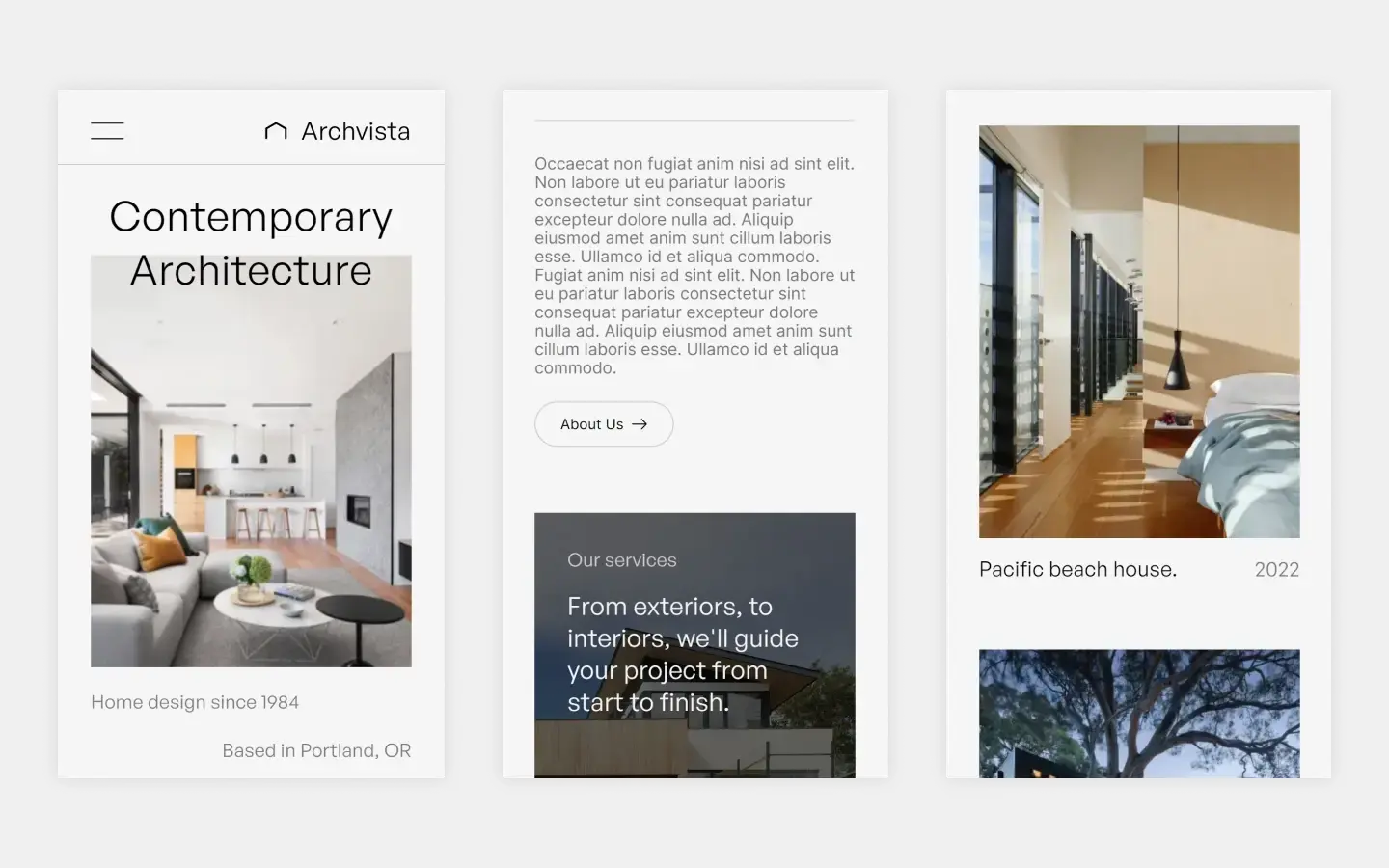 Archvista - Architecture HTML5 Responsive Website Template