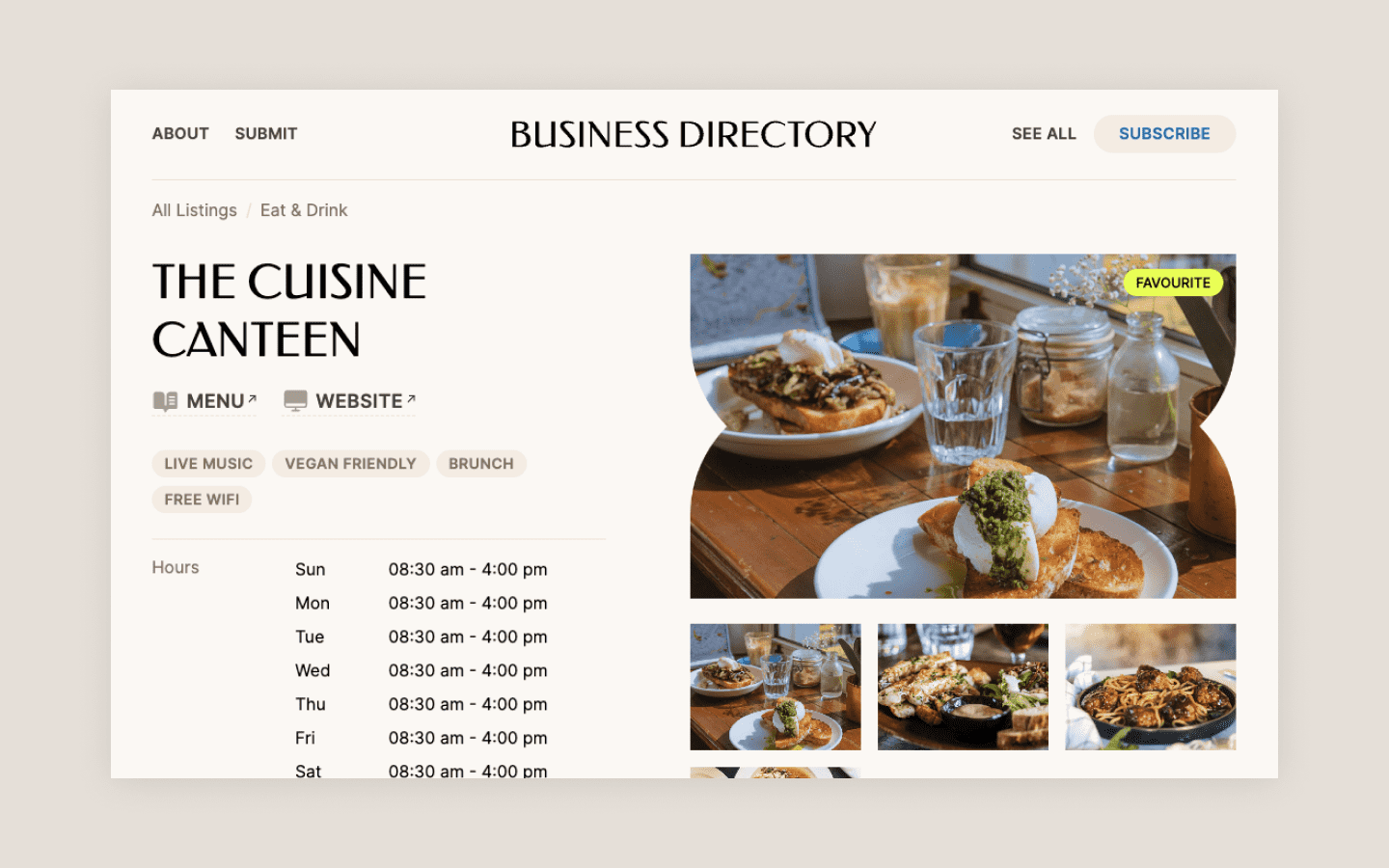 Store Directory - Directory HTML5 Responsive Website Template