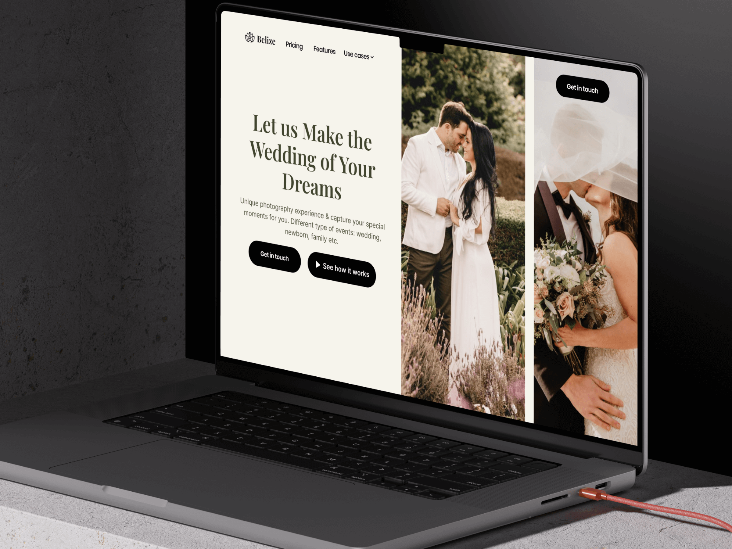 Belize - Wedding HTML5 Responsive Website Template