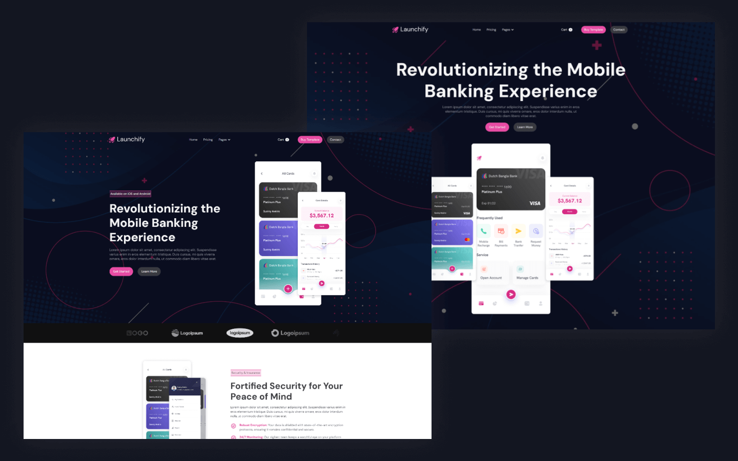 Launchify - App HTML5 Responsive Website Template