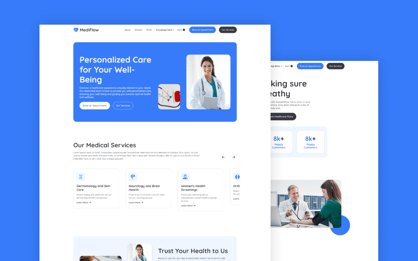 MediFlow - Doctor HTML5 Responsive Website Template
