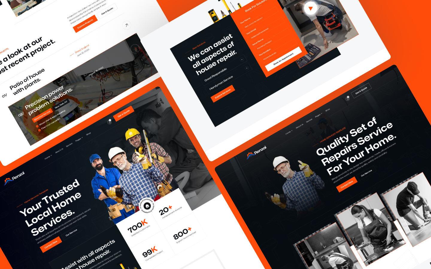 Renzai - Small Business HTML5 Responsive Website Template
