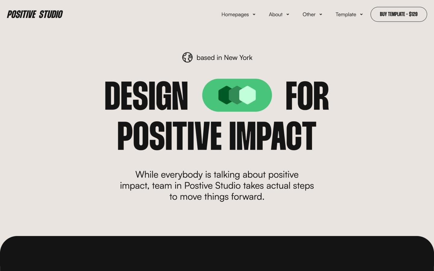 Positive Studio - Agency HTML5 Responsive Website Template