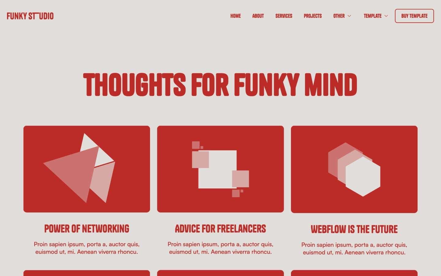 Funky Studio - Agency HTML5 Responsive Website Template