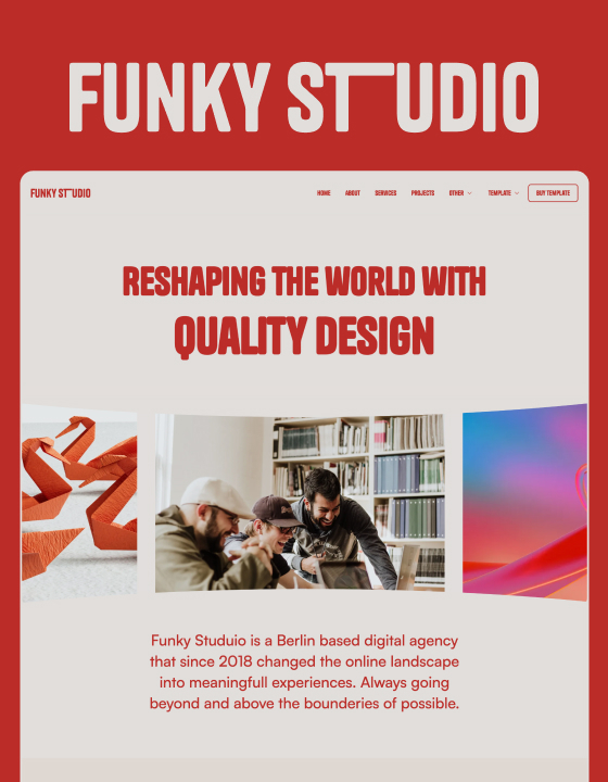 Funky Studio by Wavesdesign | Muzli Creative Store