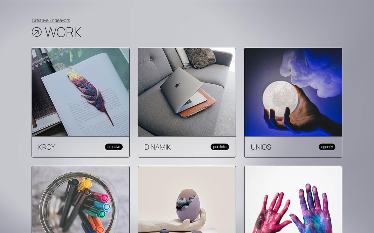 Vose - Creative HTML5 Responsive Website Template