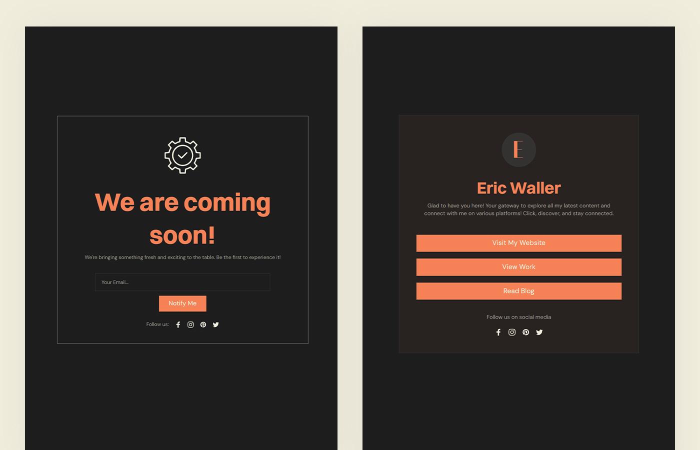 Eric Waller - Resume HTML5 Responsive Website Template