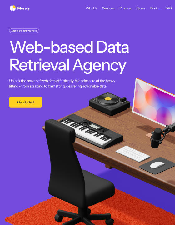 Merely - Agency HTML5 Responsive Website Template